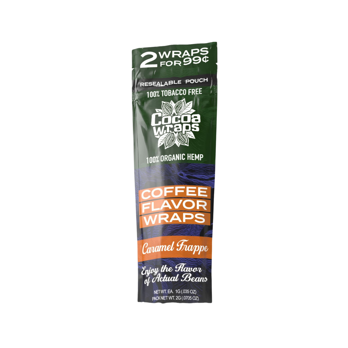 Cocoa Wraps - Coffee Flavor Organic Hemp Wraps — Toro Imports