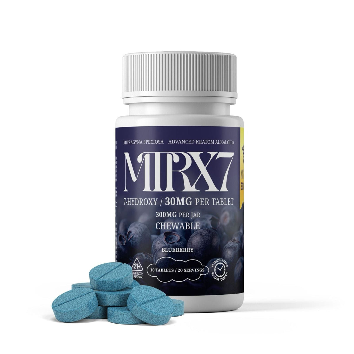 MTRX7 7-OH Kratom Chewable Tablets — Toro Imports