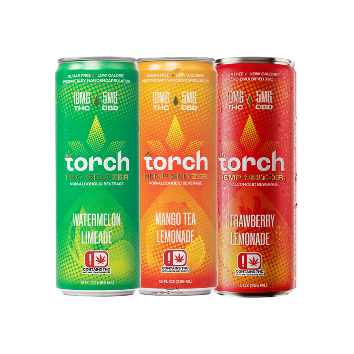 Torch THC Seltzer & Iced Tea 12oz — Toro Imports