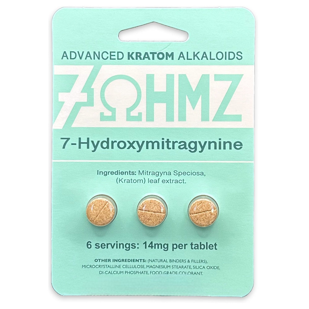 7-Hydroxymitragynine Advanced Kratom Alkaloids 14mg 3 Tablets/Pk — Toro ...