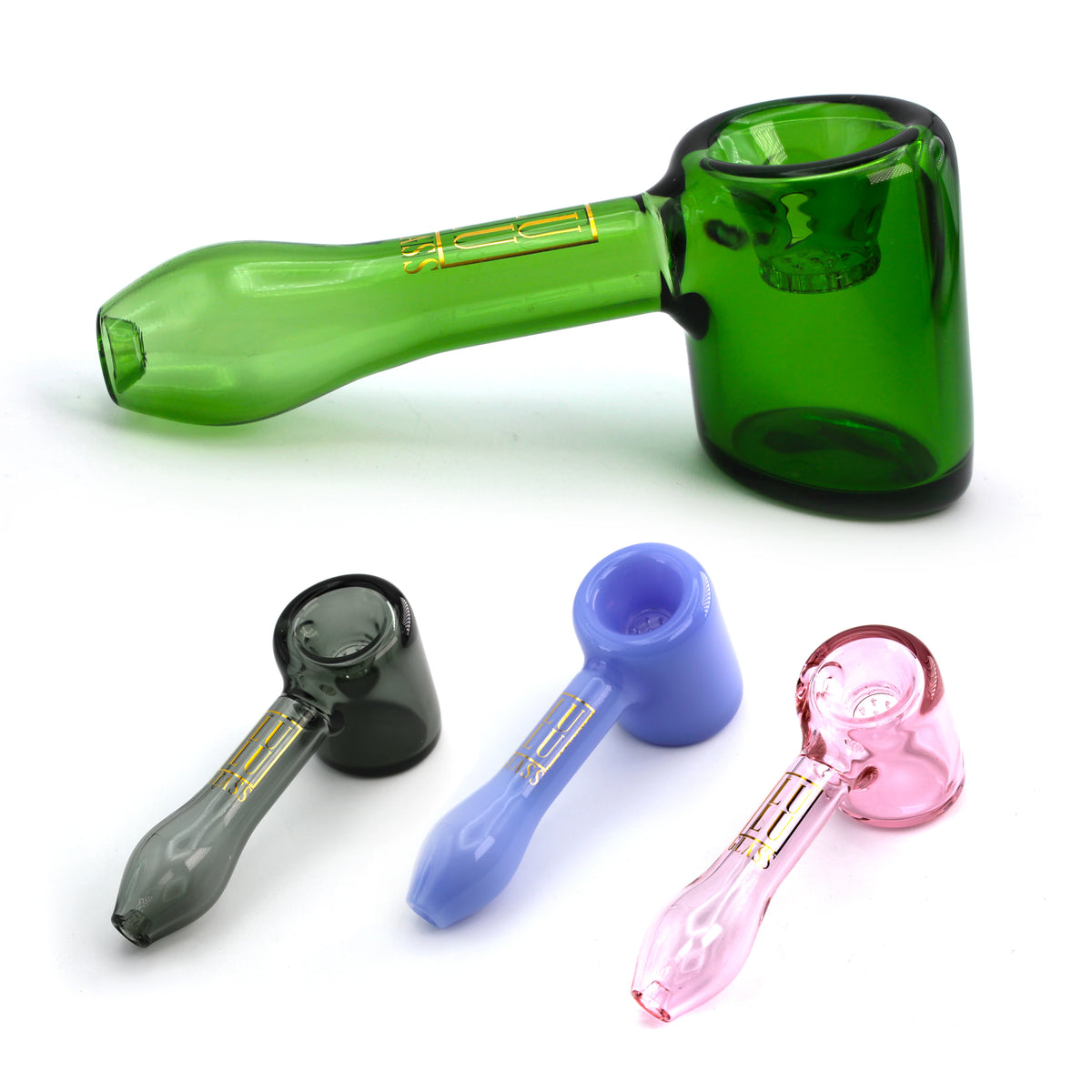Lulu Glass Hand Pipe - LU061 — Toro Imports