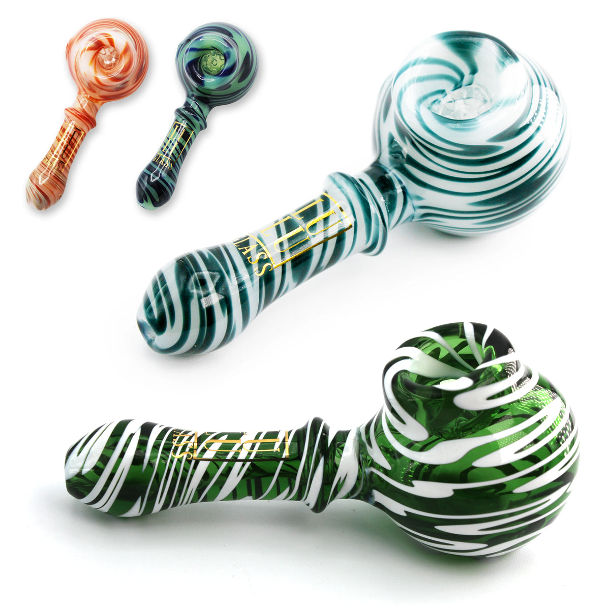 Lulu Glass Hand Pipe - LU111 — Toro Imports